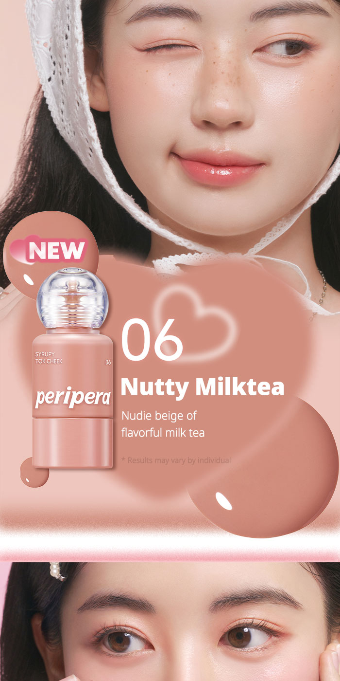 [PERIPERA - NEW COLOR] SYRUPY TOK CHEEK - 9g | Long-lasting Inner Glow ...