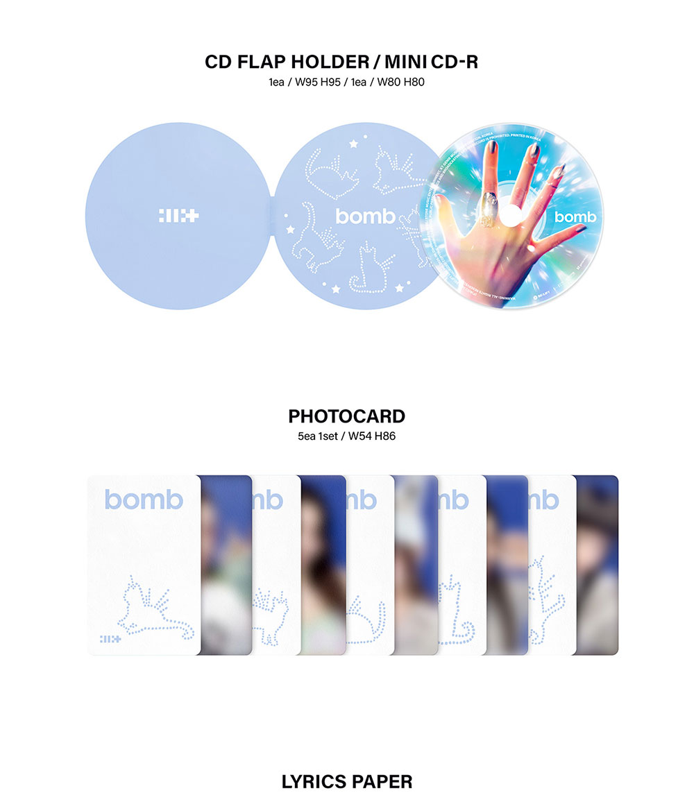 (MERCH ver.) ILLIT [BOMB] 3rd MINI ALBUM (16th Jun.2025) | Shopee Philippines
