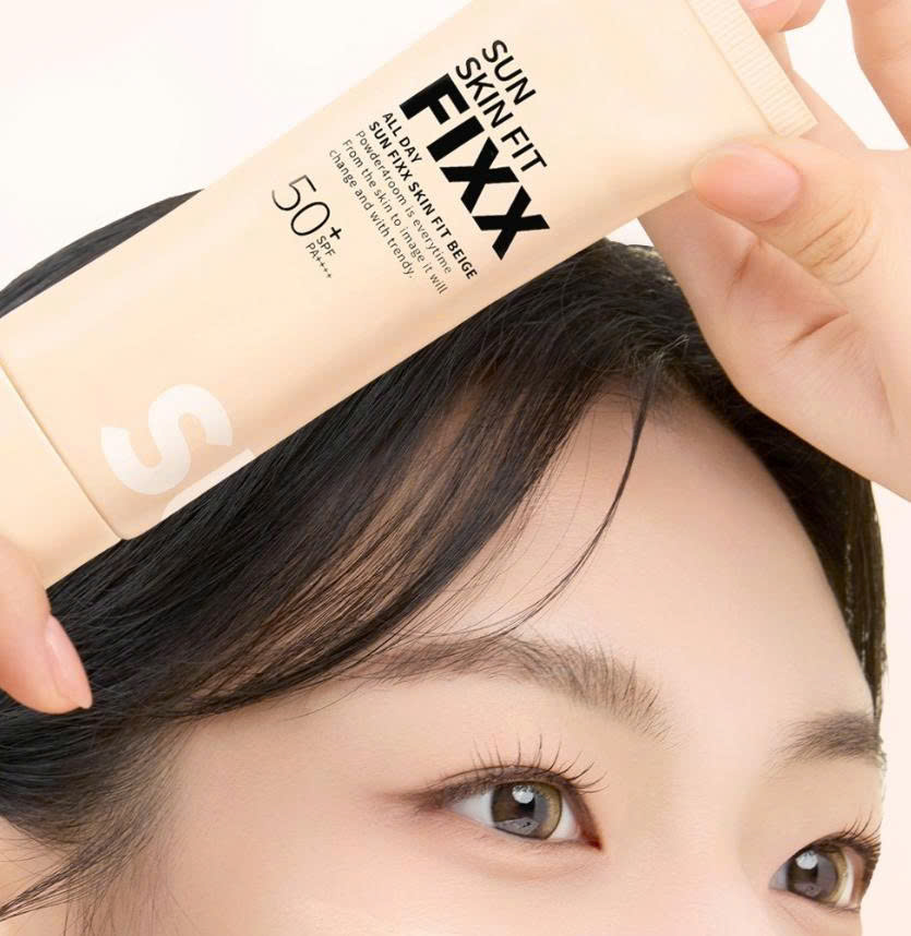 So Natural All Day Sun Fixer Skin Fit Beige SPF 50+ PA++++ 50ml ...