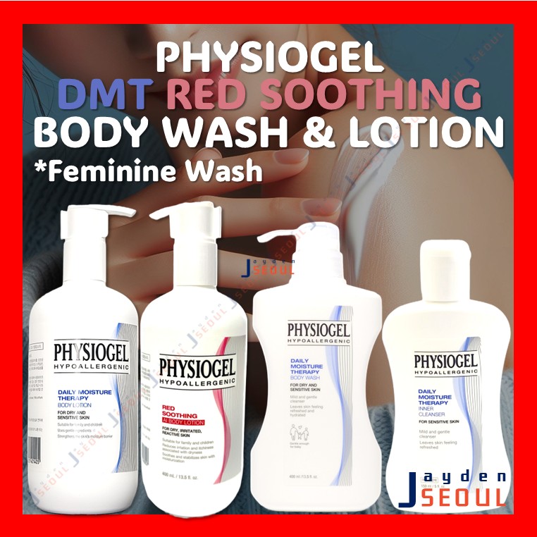 PHYSIOGEL | BODY LOTION & WASH - DMT Body Lotion, Red Soothing AI Body Lotion, DMT BODY WASH ...