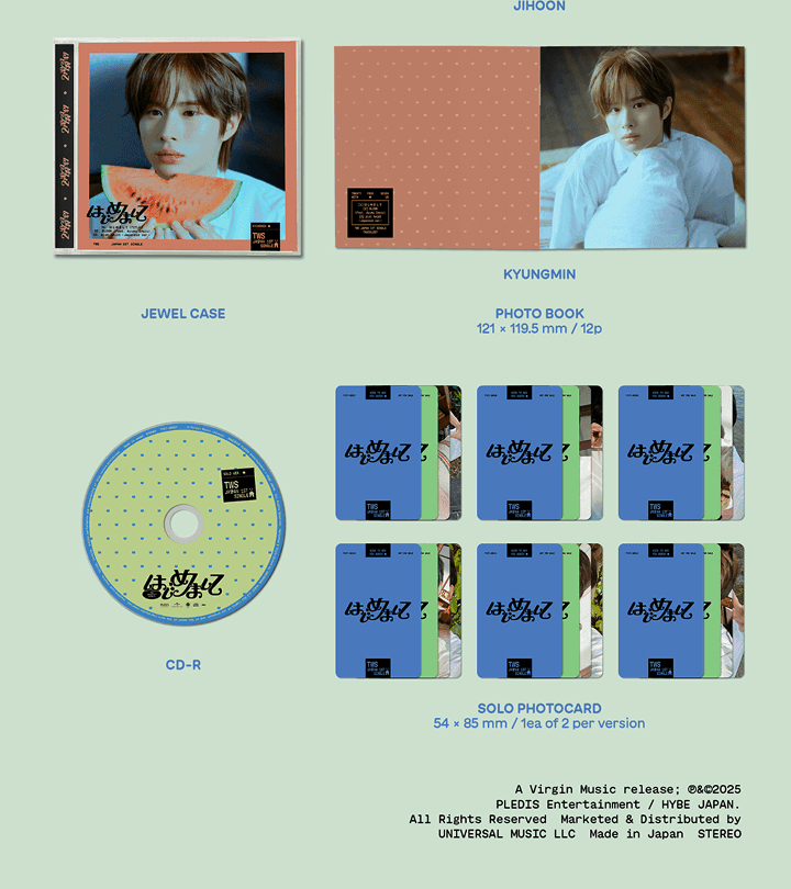 (SOLO JACKET) TWS [Hajimemashite] 1st JAPAN SINGLE ALBUM (2nd Jul.2025 ...