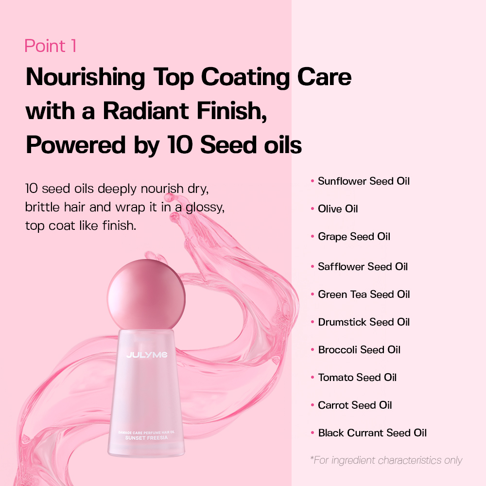 NEW! Julyme Bundle of 2 / Damage Care Perfume Hair Oil 30ml (2ea ...