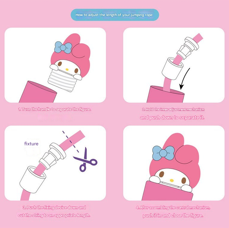 [SANRIO] Sanrio Characters Figure Jump Rope Skpping (My Melody ...