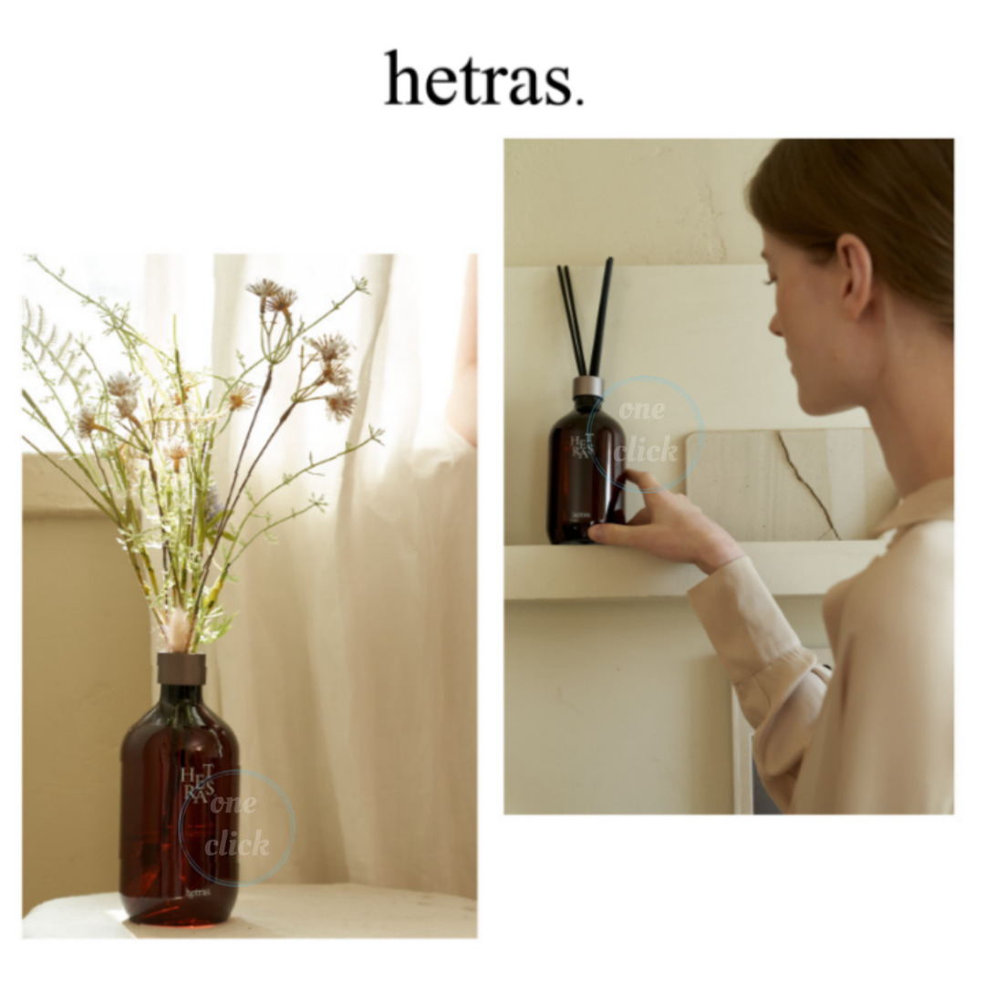 HETRAS Reed Diffuser 500ml x2 Long Lasting Hotel Scent Home Fragrance ...