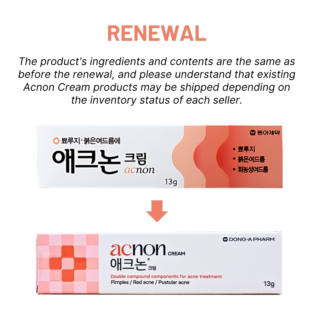 New Acnon Cream Acne Treatment Red acne, Pimples, Pustular acne ...