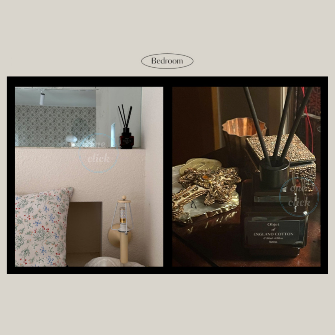 HETRAS Object Diffuser 200ml x2 Premium Hotel Scent Reed Diffuser Gift ...