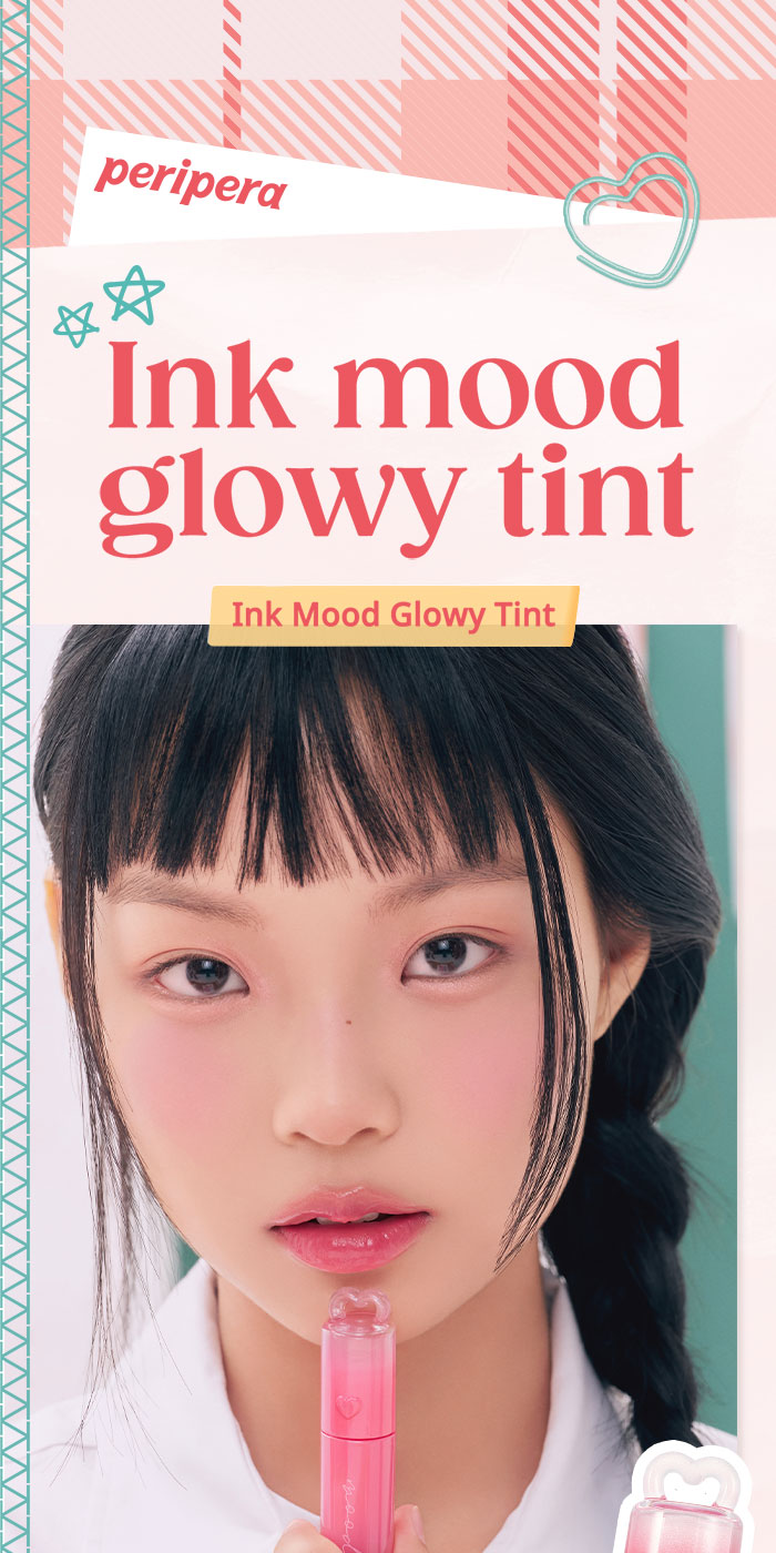 [PERIPERA - NEW COLOR] INK MOOD GLOWY TINT - 4G (Watery Lip Gloss, Glossy Finish, Moisturizing ...