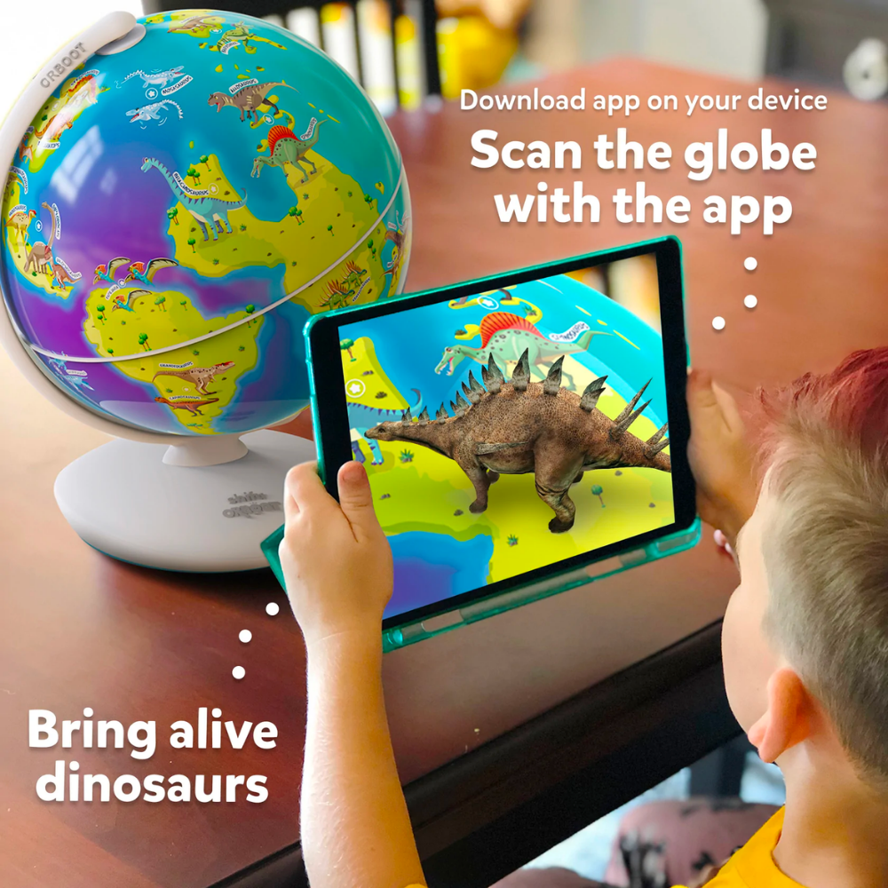 PlayShifu Orboot Dino (App Based): Augmented Reality Interactive Globe ...