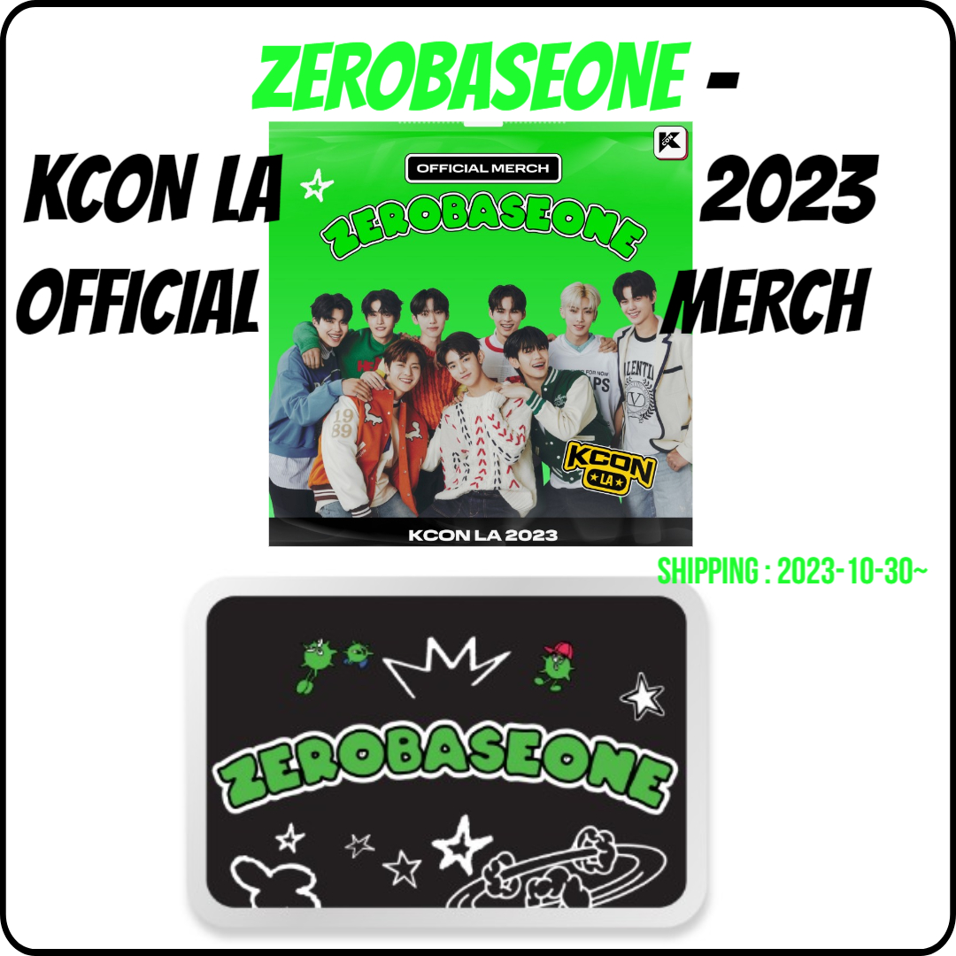 [10/30 shipping~] 13 ZEROBASEONE - KCON LA 2023 OFFICIAL MERCH | Shopee ...