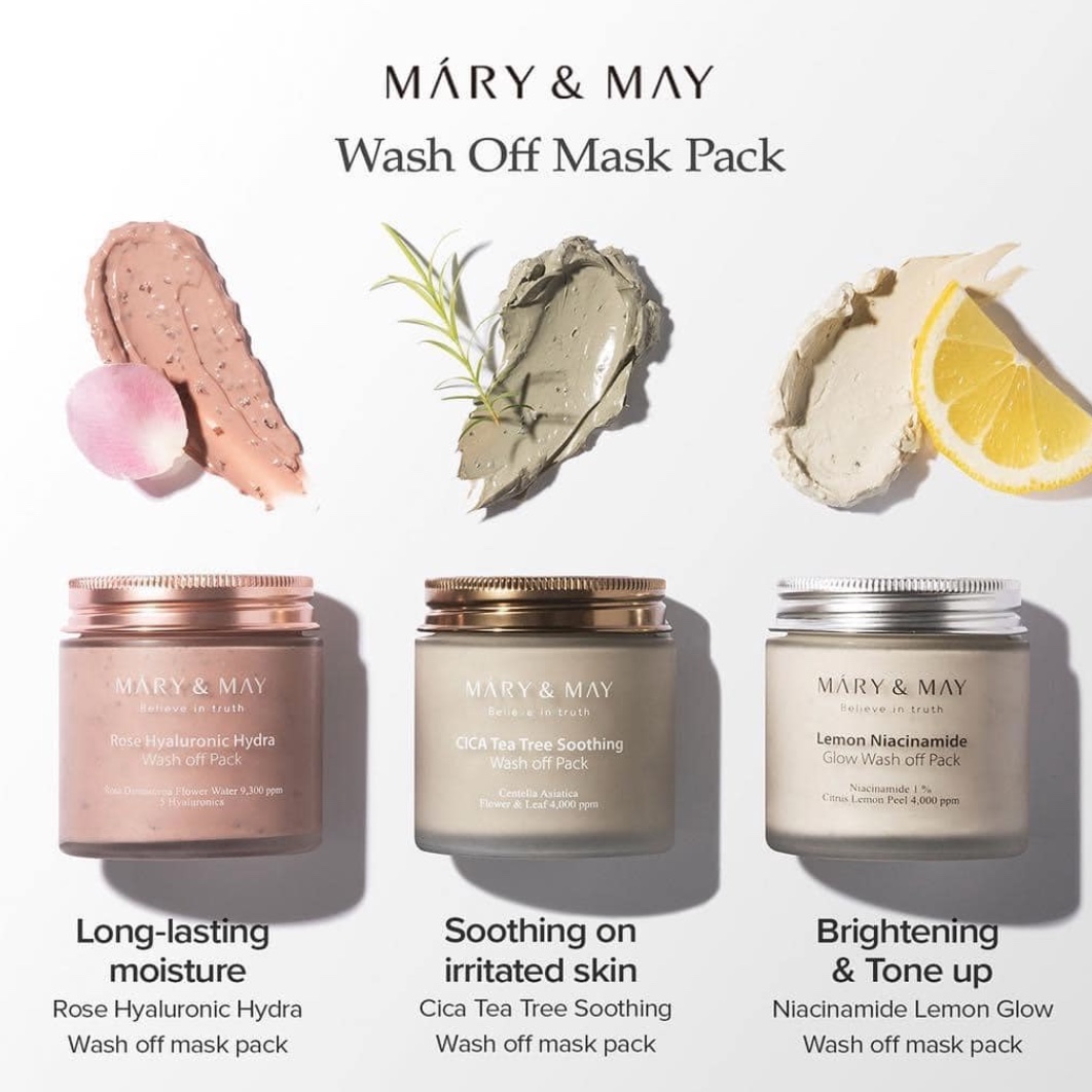 MARY & MAY WASH OFF MASK PACK | Shopee Philippines