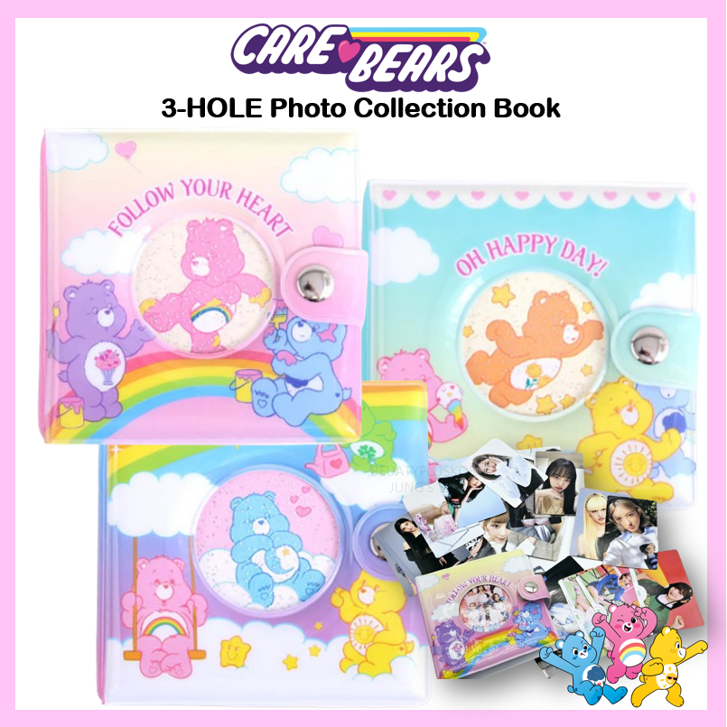 [DAISO KOREA] Care Bears Photo Card 3-Hole Binder Photo Album Collect Book 1039984 | Shopee ...