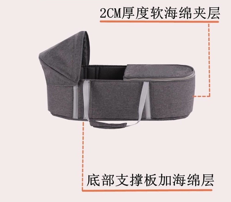 Brand New Portable Hand Carry Baby Carrier Basket Bed Newborn Infant ...