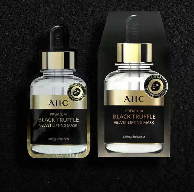AHC Premium Black Truffle Velvet Lifting Mask (5pcs) | Shopee Philippines