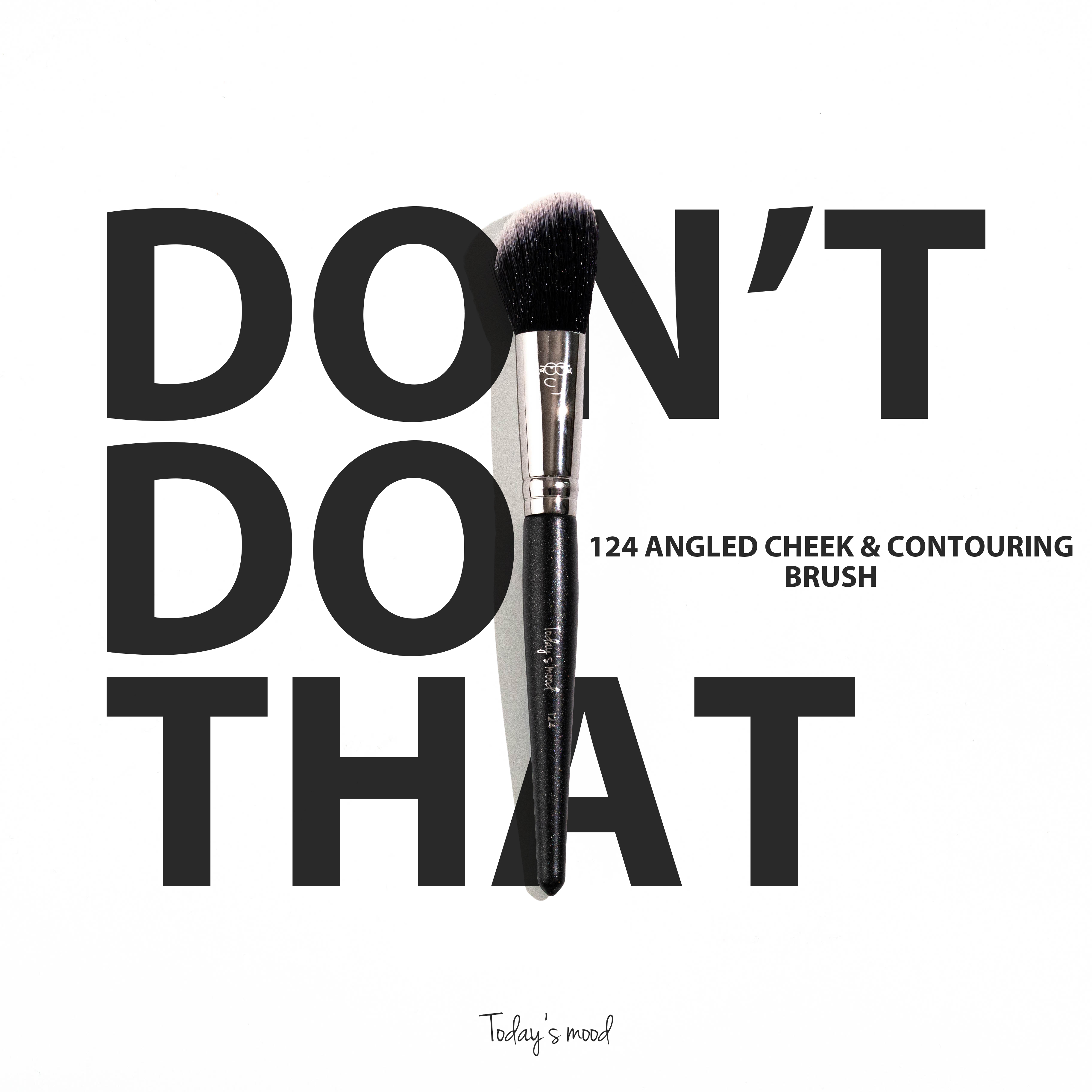 [Today's mood Official] 124 Angled Cheek & Contouring Brush "Don't Do ...