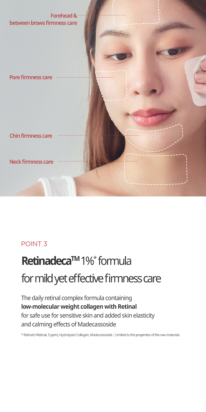 Dermatory Retinal Lifting Ampoule Pad (80 Sheets) | Attachable retinal ...