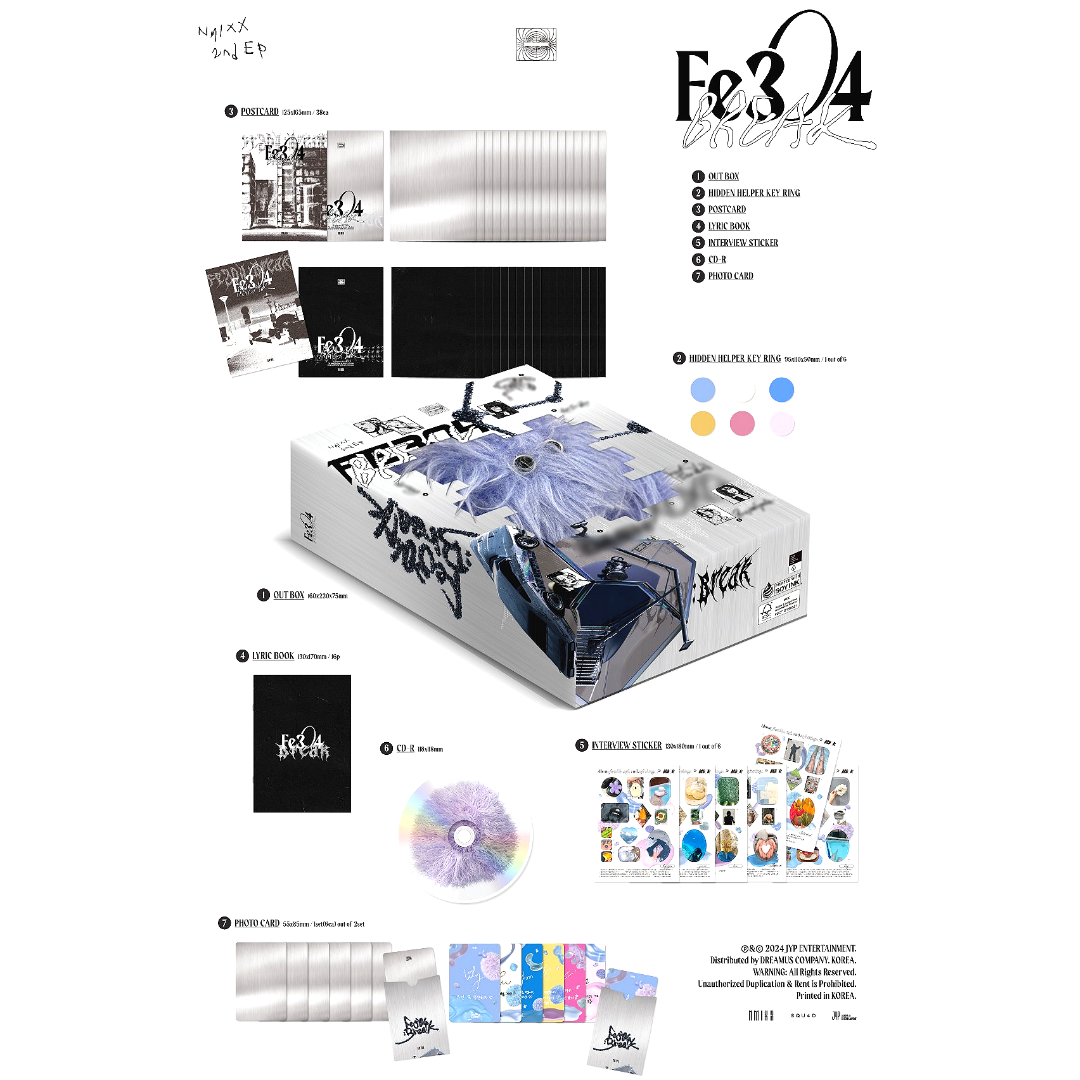 NMIXX - Fe3O4: BREAK [Limited Ver.]_shipping : 2024-01-17~ | Shopee ...