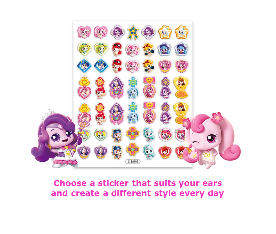 [Catch Tiniping] Catch Tiniping Season 3 Earring Deco Sticker / Earring ...
