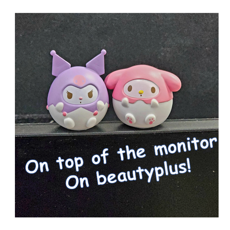 [Sanrio] Round Cute Sanrio Characters figure Random1p (Mymelody/Kuromi ...