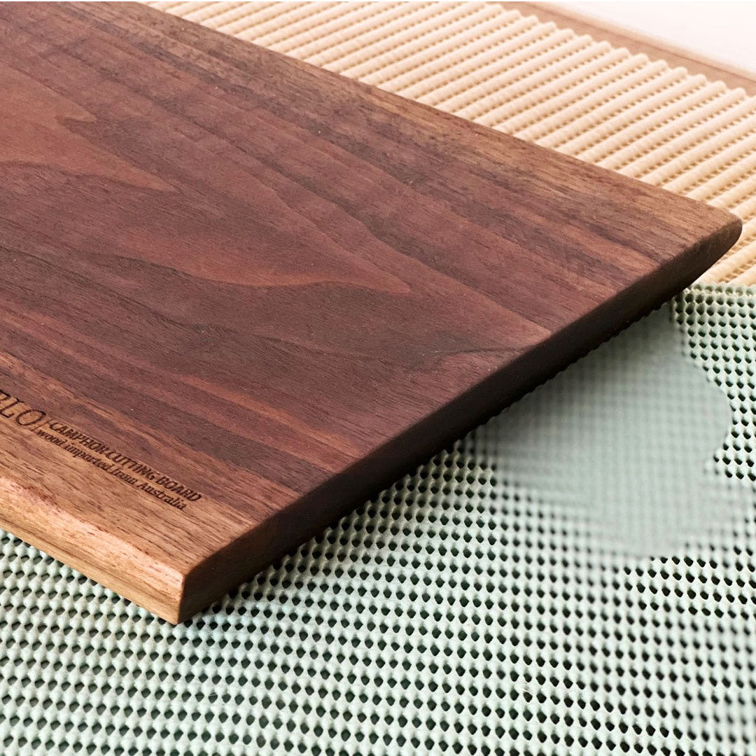PABLO Made in Korea Solid Walnut Wood Cutting Board(400mm x 200mm x ...