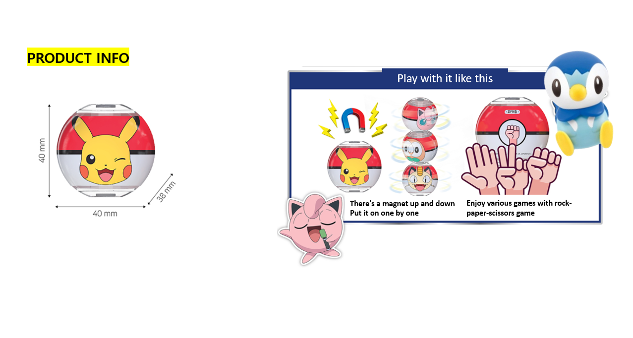 [Pokemon] Random Pokémon Spinners 1P | Shopee Philippines