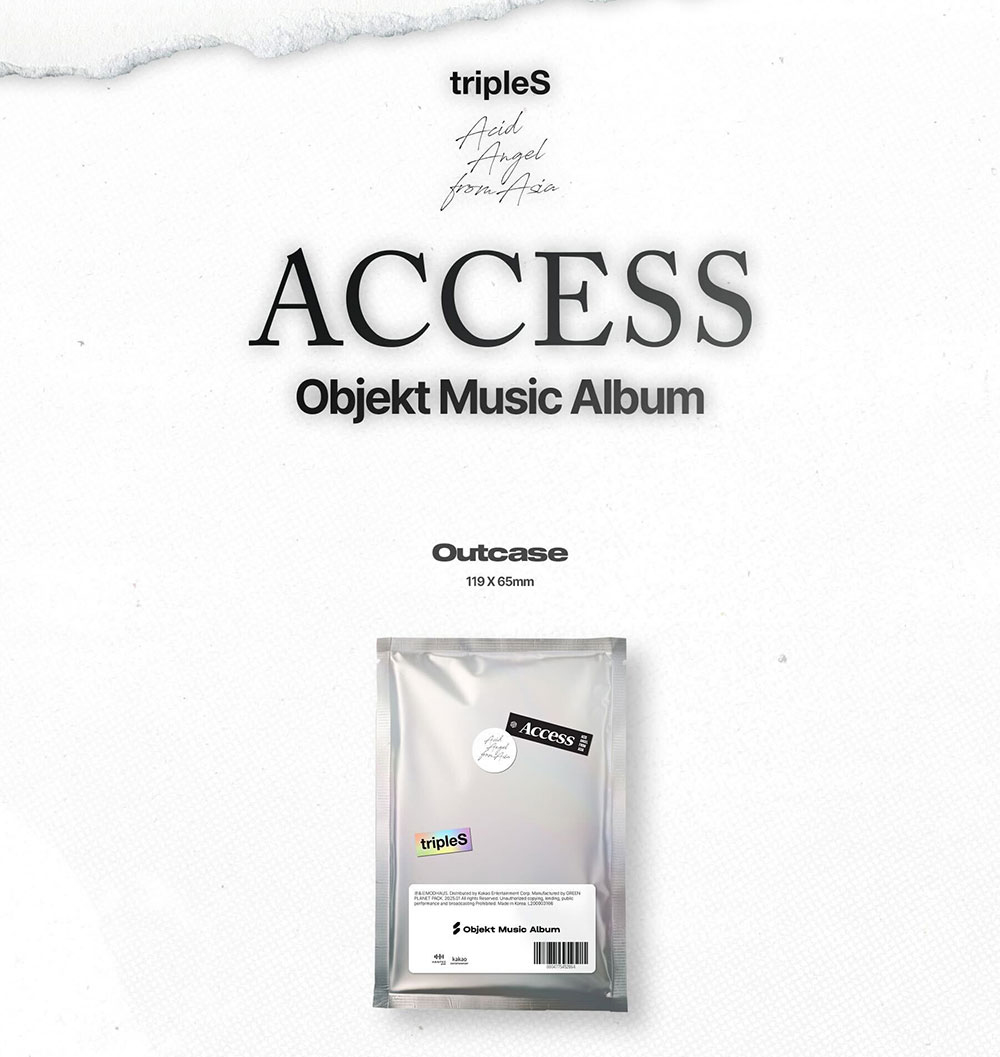 (OBJEKT MUSIC ALBUM) TRIPLES [Acid Angel from Asia 'ACCESS'] Mini Album ...
