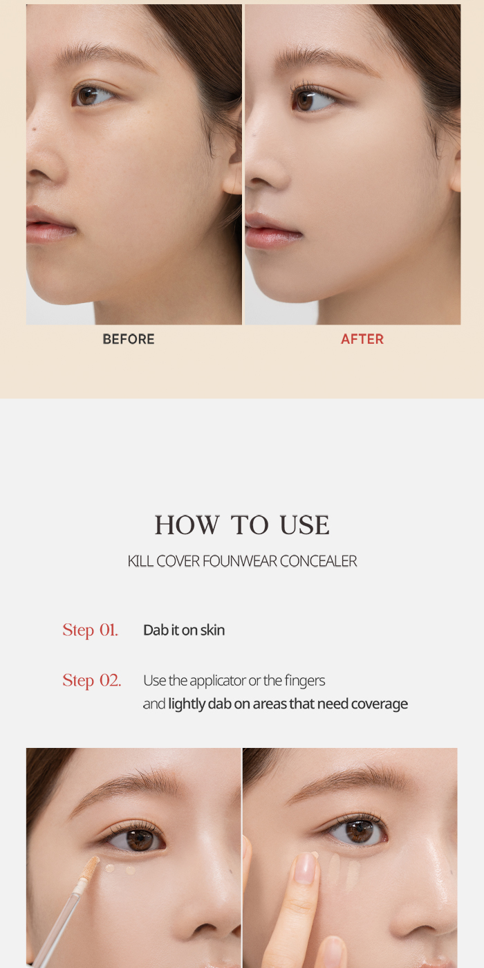 Clio Kill Cover Founwear Concealer | Shopee Philippines