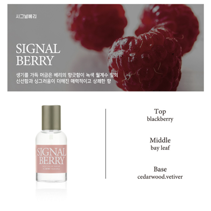 [Daily Comma] Most Perfume Hand Cream 30ml handcream Signal Berry/Must ...