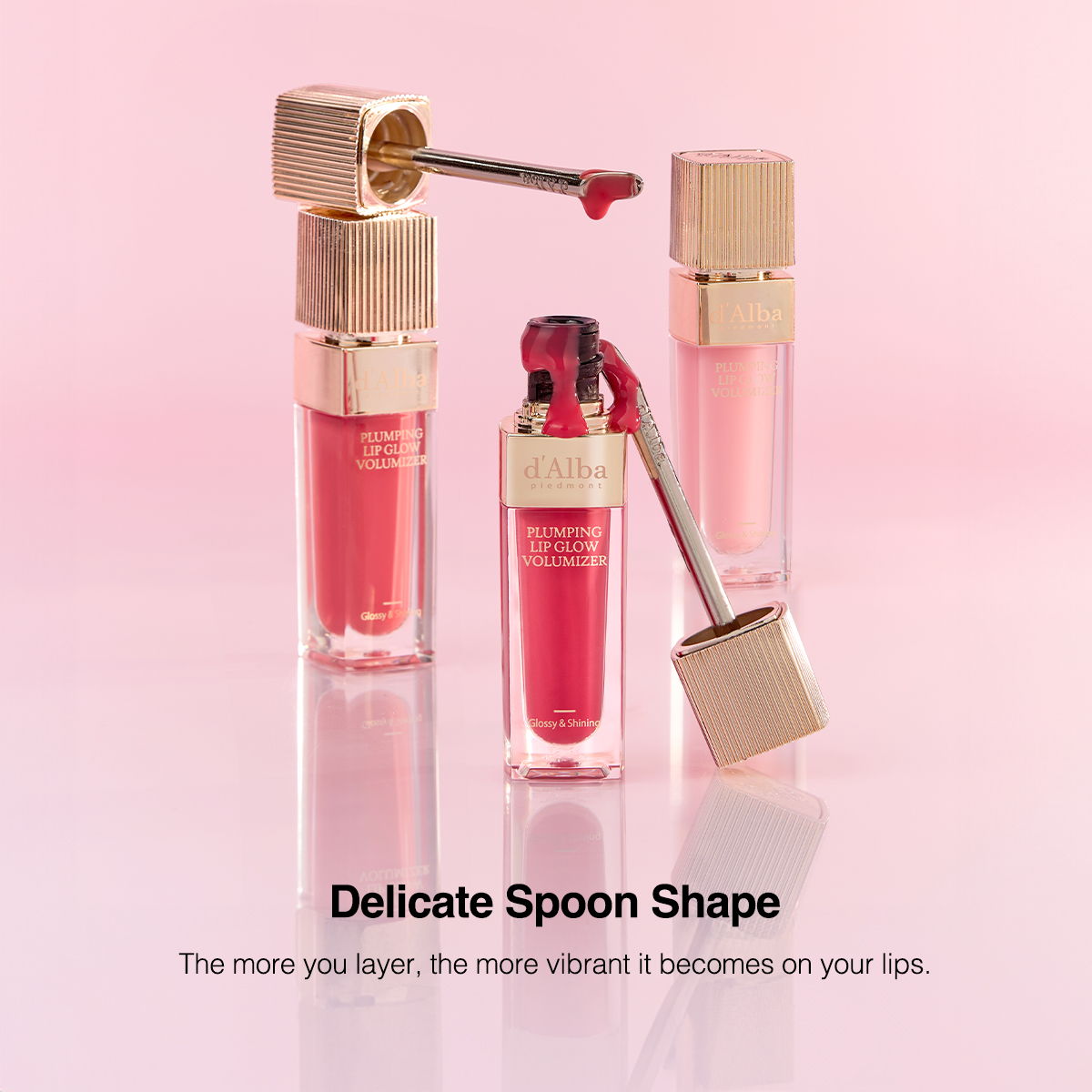 [d'Alba Official]Plumping Lip Glow Mood Volumizer 5ml, Lip Gloss, Tinted Lip, Lip Gloss, Glossy ...