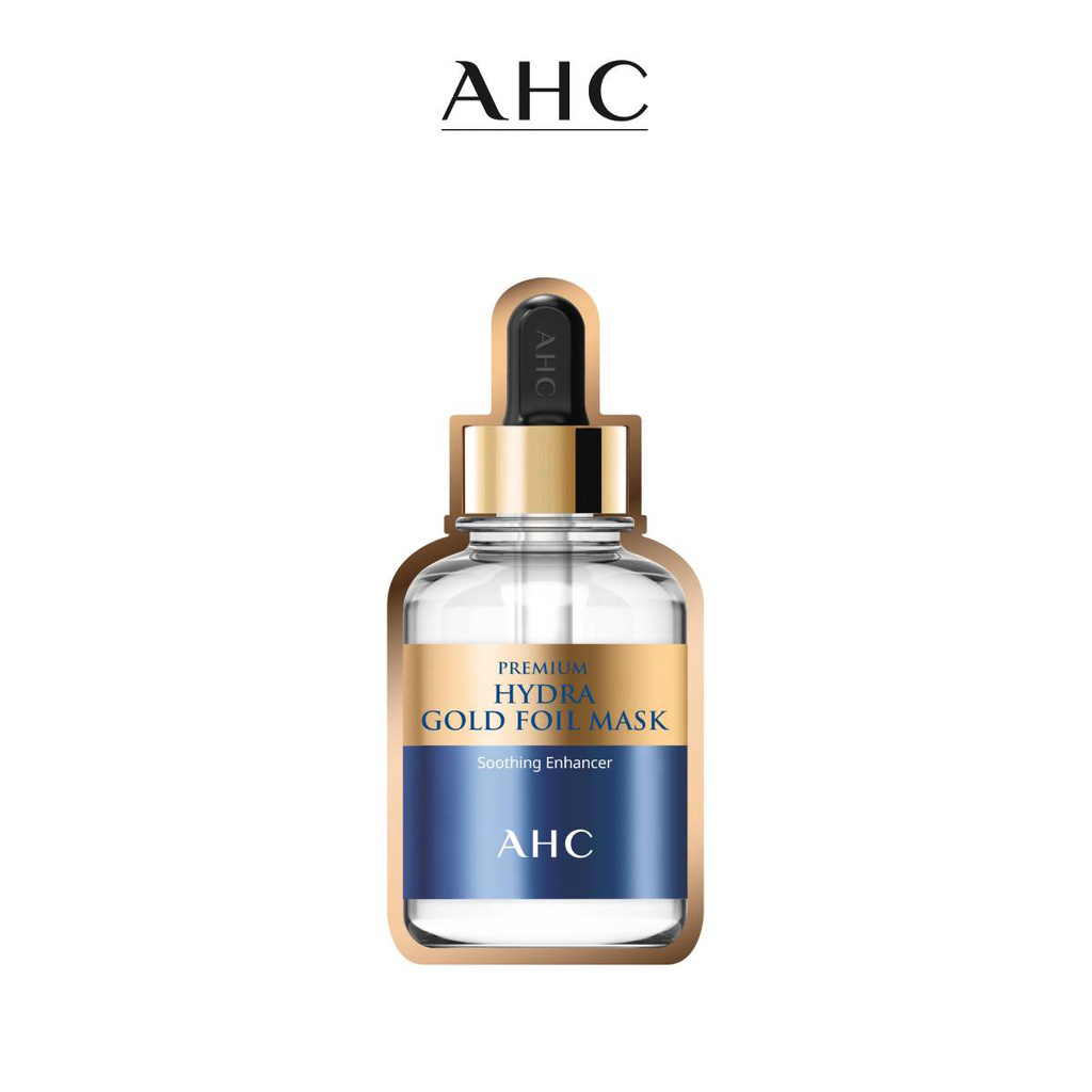 AHC Premium Hydra Gold Foil Mask 25g (For hydrated and revitalised skin ...