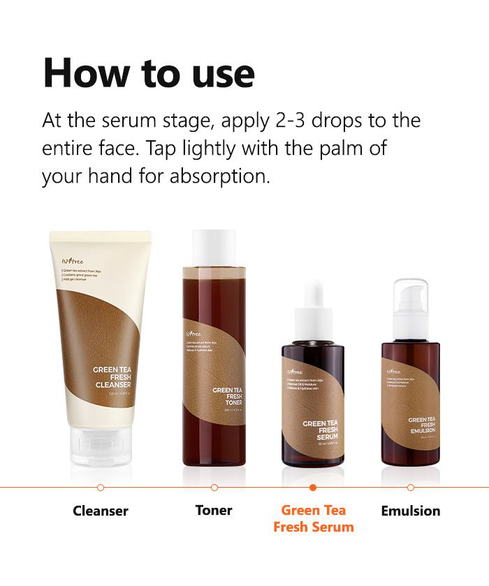 Isntree Green Tea Fresh Serum 50ml | Shopee Philippines