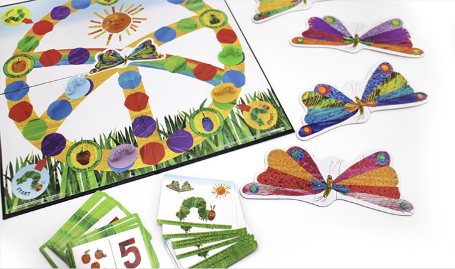 Let's Feed The Very Hungry Caterpillar Counting Cards Kids Game, Based ...