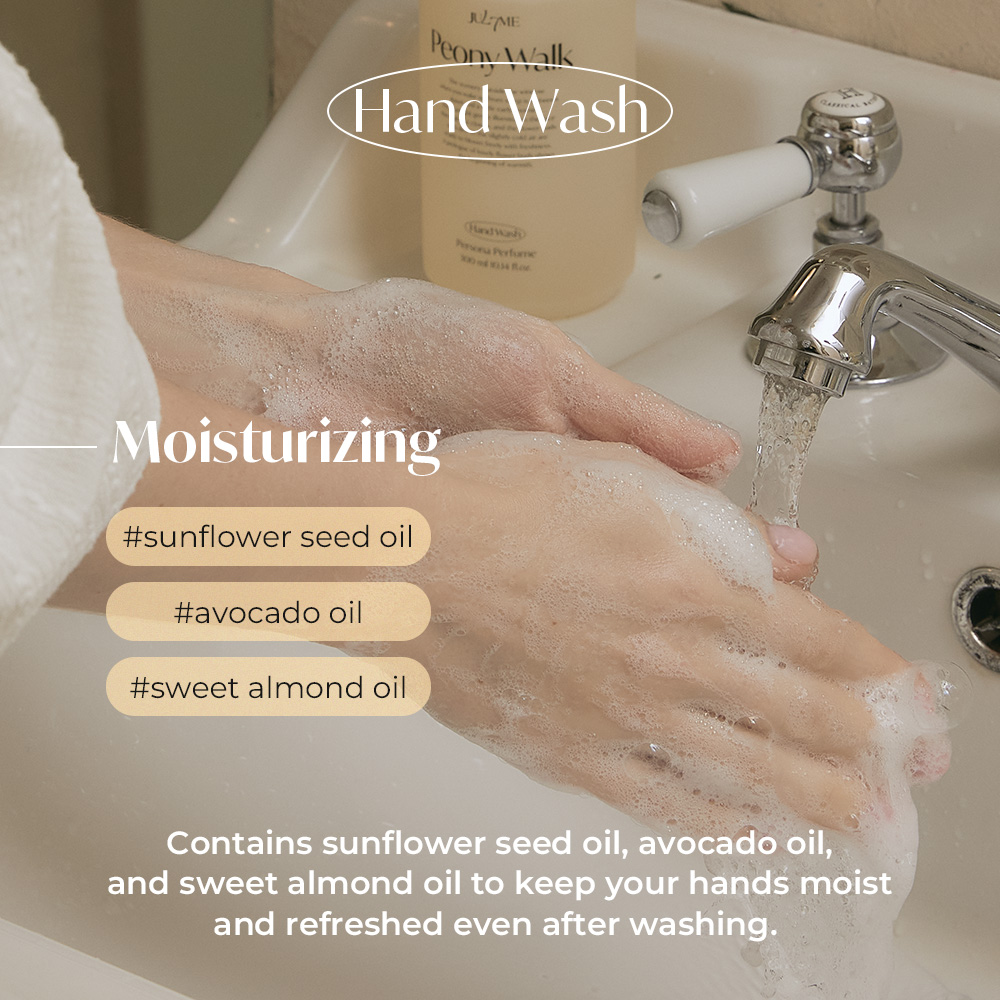 Julyme Persona Perfume Hand Care Line: Hand Wash 300ml, Hand Cream 50ml ...