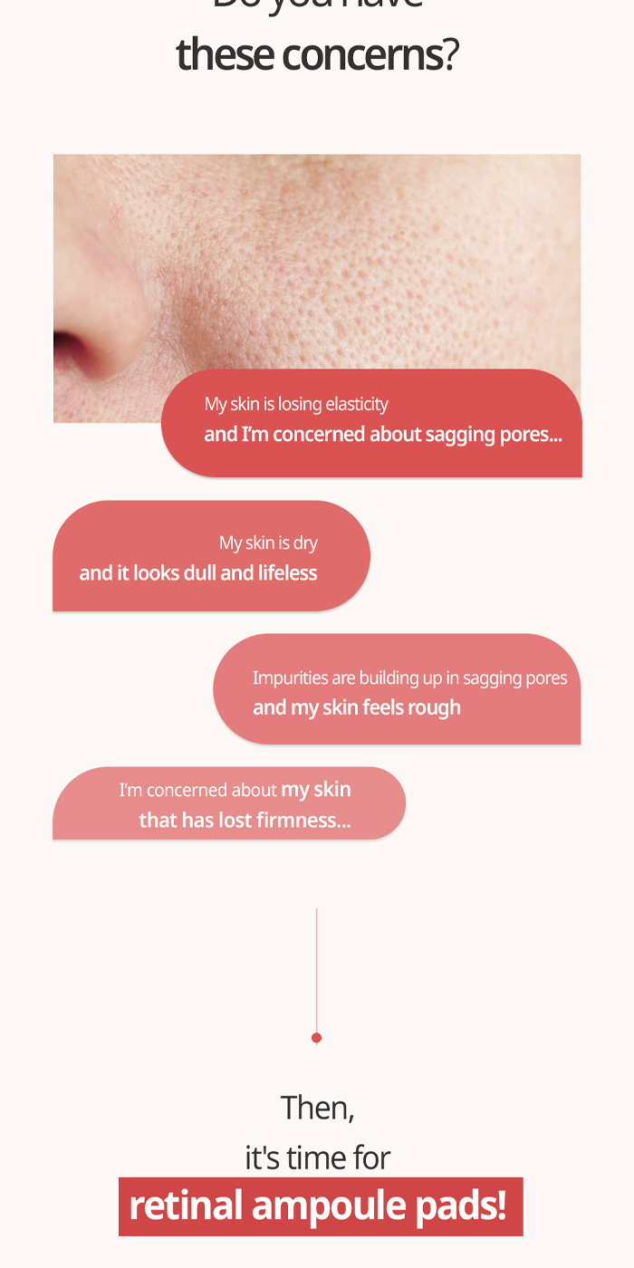 Dermatory Retinal Lifting Ampoule Pad (80 Sheets) | Attachable retinal ...