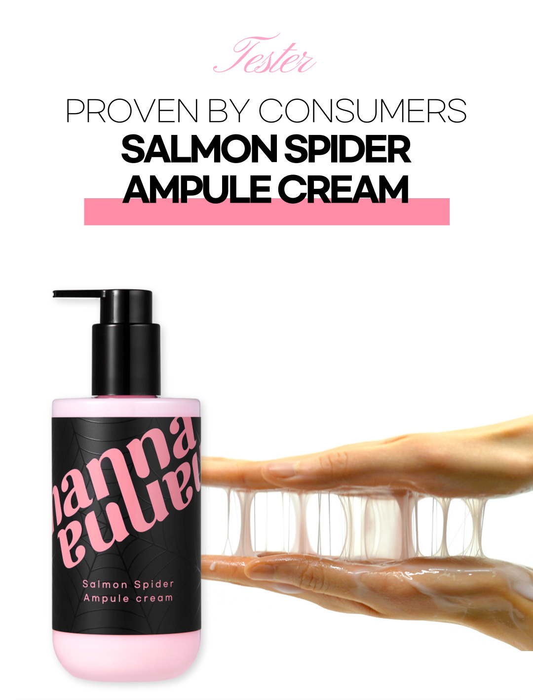 Nanna Salmon Spider Ampule Cream 300ml + Gua Sha | Shopee Philippines