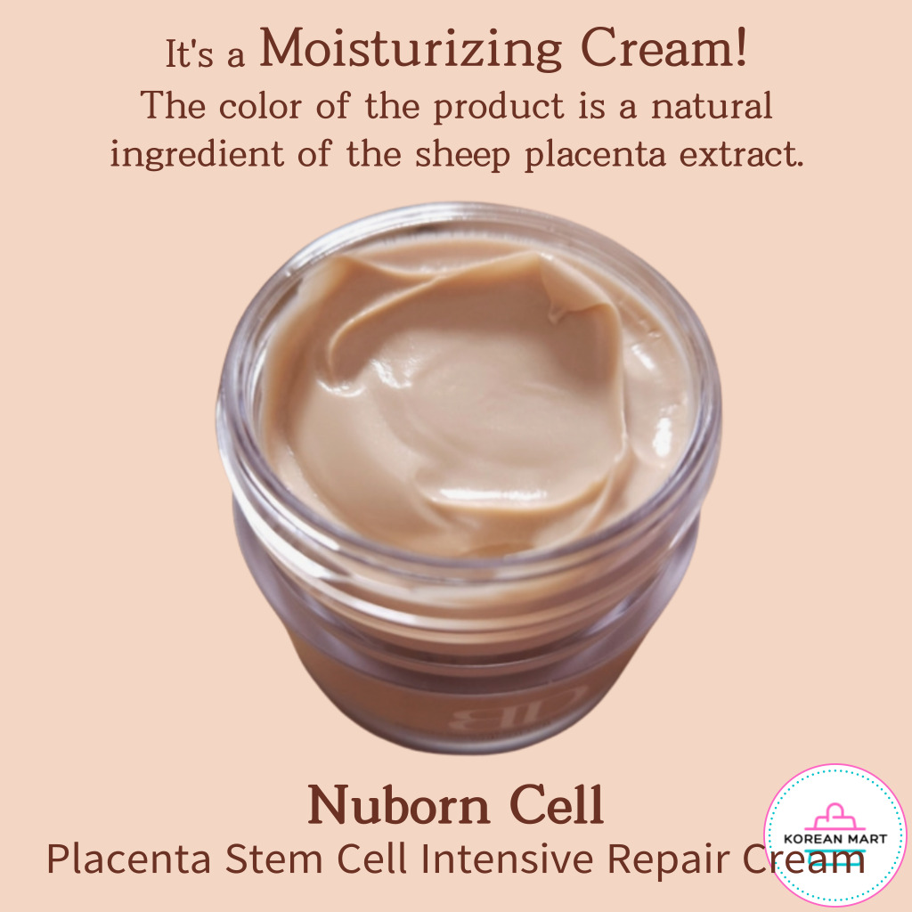 BLANC DUBU Nuborn Cell Placenta Stem Cell Intensive Repair Cream 50ml ...