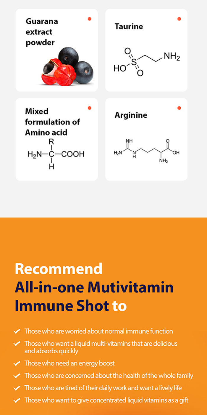 NUTRIONELIFE All In One Multivitamin Immune Shot(Liquid 20 ml + Tablet ...