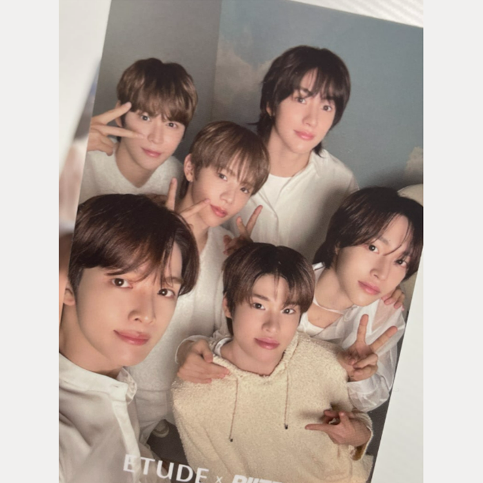 ETUDE X RIIZE Limited Special Photo Cards 7P (+Autograph) | Shopee ...
