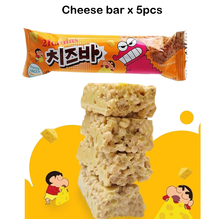 [Crayon ShinChan] Shin Chan 21 Grains Chocolate Bar 15g/Chocobi snacks ...
