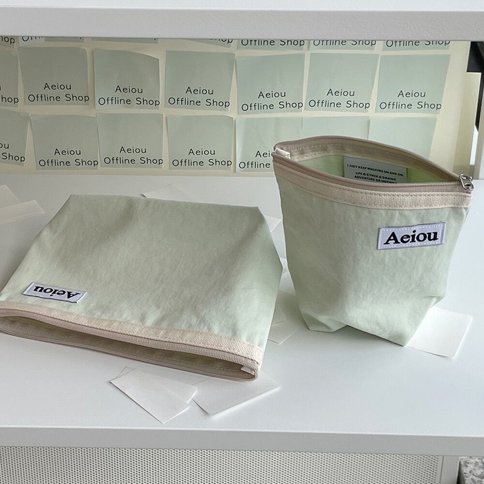 Aeiou Basic Pouch (L size) | Shopee Philippines