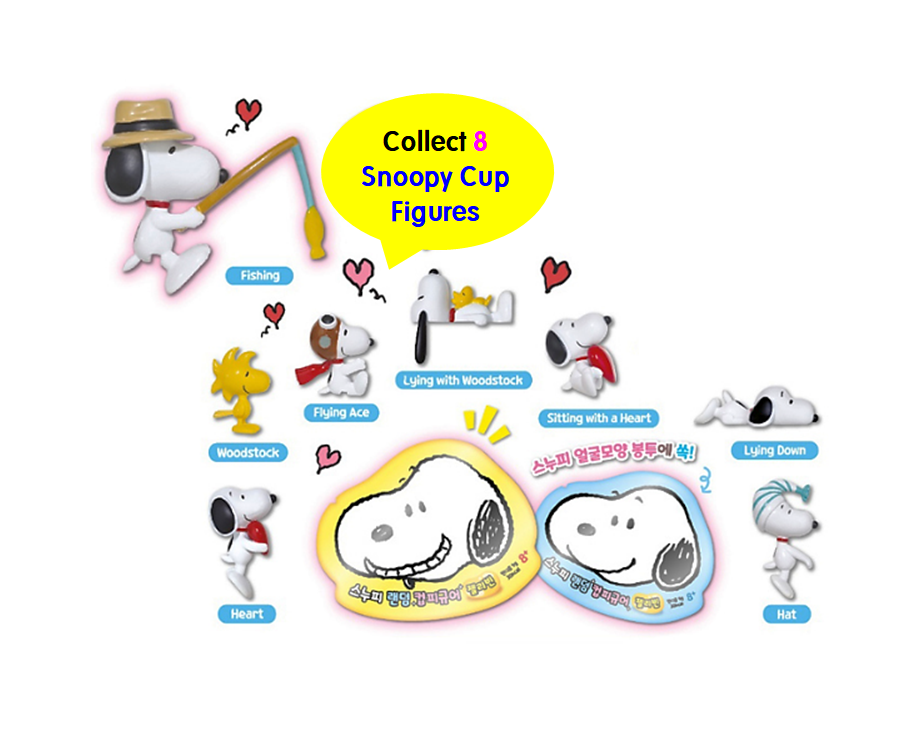 [SNOOPY] Random Cup Figure Capsule Toy 1P | Shopee Philippines