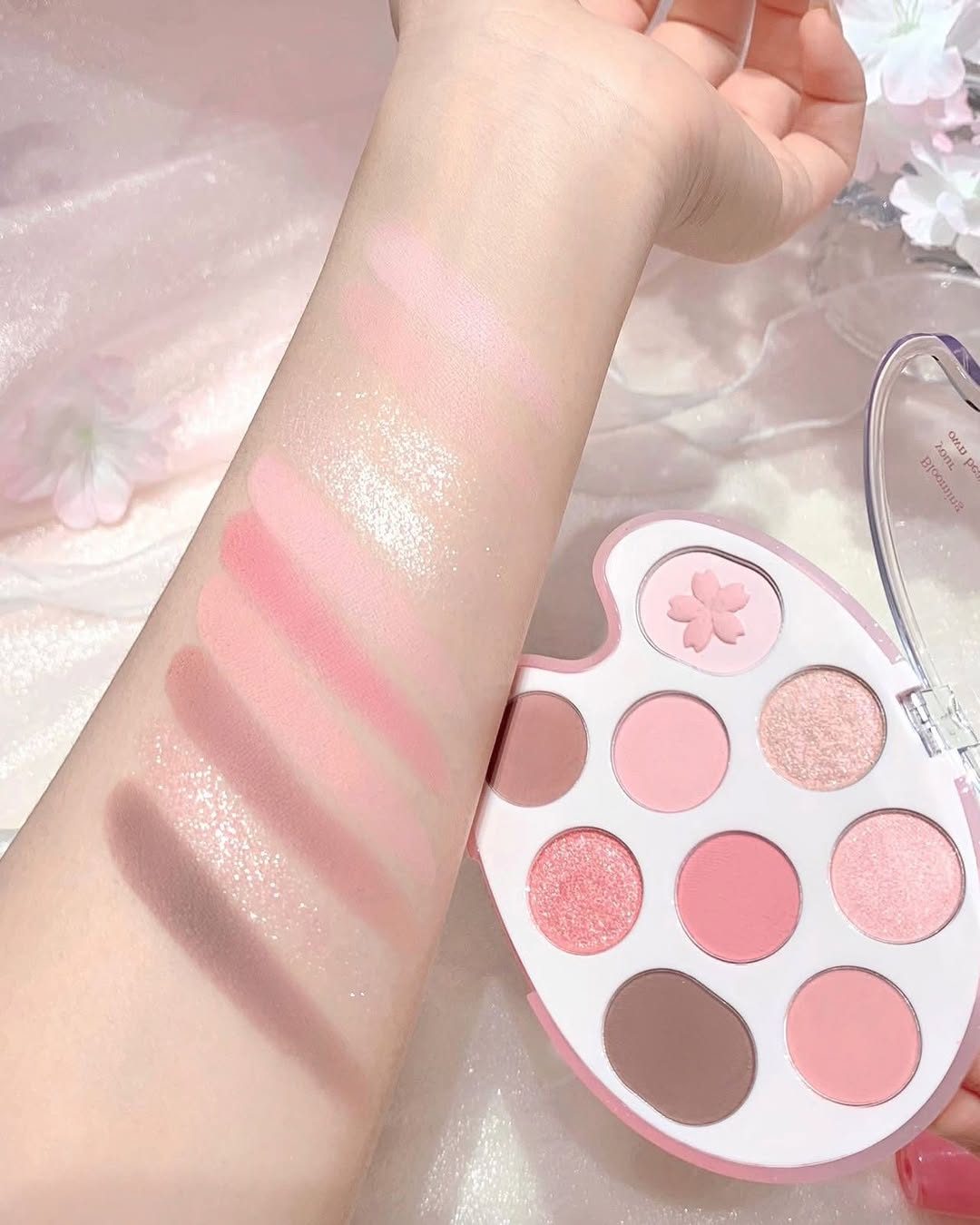 【dasique】 Pink Blossom Collection 3 Types (Eye Shadow Palette / Single ...