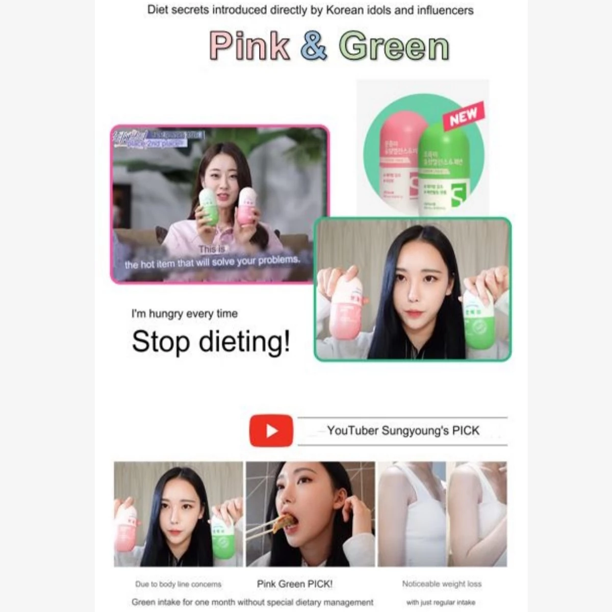 GRN Slim Balance & Biotin Pink is Garcinia Diet 3 box (HCA/Fat CUT ...