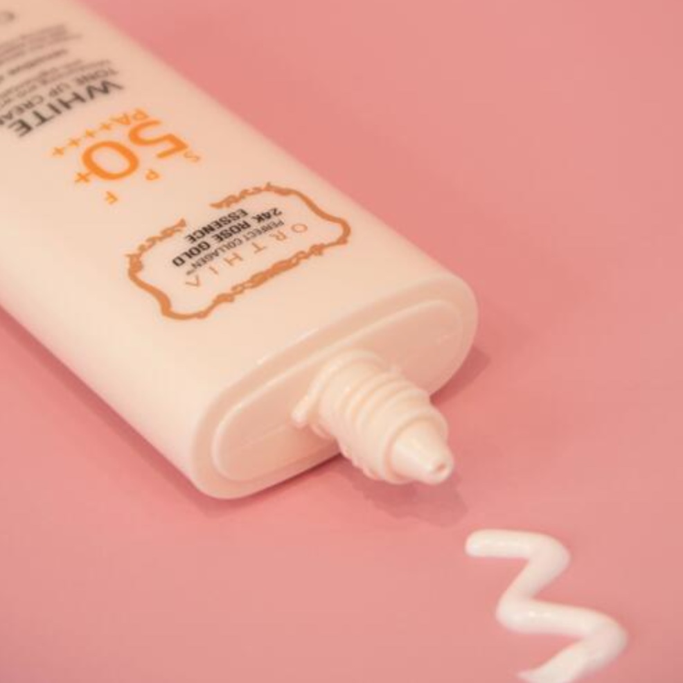 Coreana ORTHIA Perfect Collagen TM 24K Rose Gold Essence White Tone Up ...
