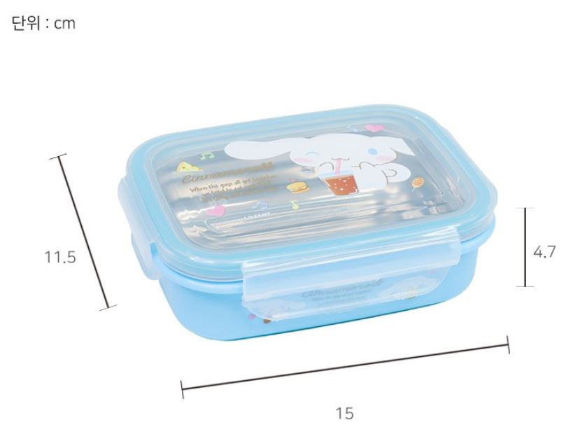 Lilfant Sanrio Airtight Stainless Steel Lunchbox Cinamoroll Pochacco Kuromi 320ml | Shopee ...
