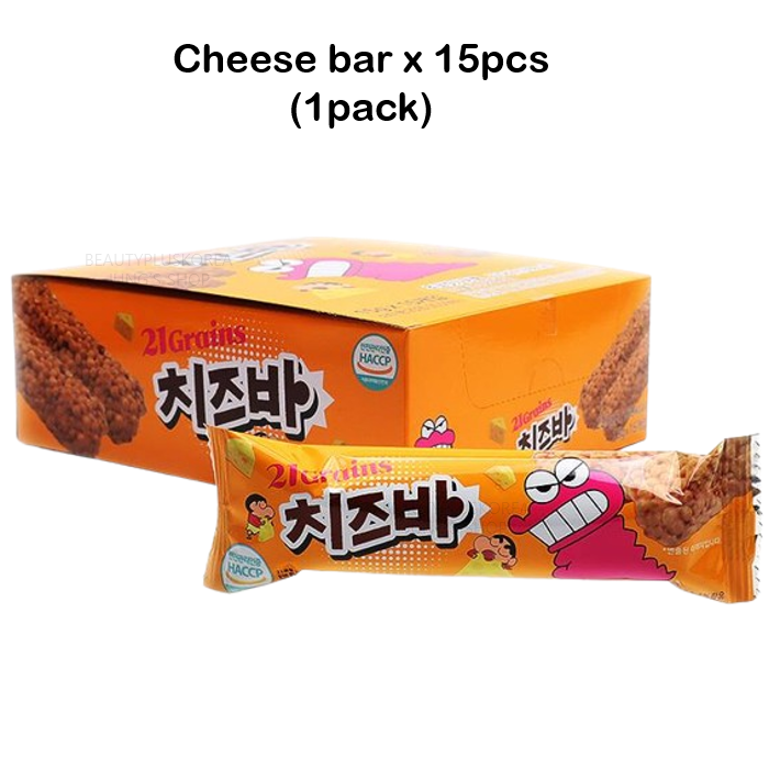 [Crayon ShinChan] Shin Chan 21 Grains Chocolate Bar 15g/Chocobi snacks ...