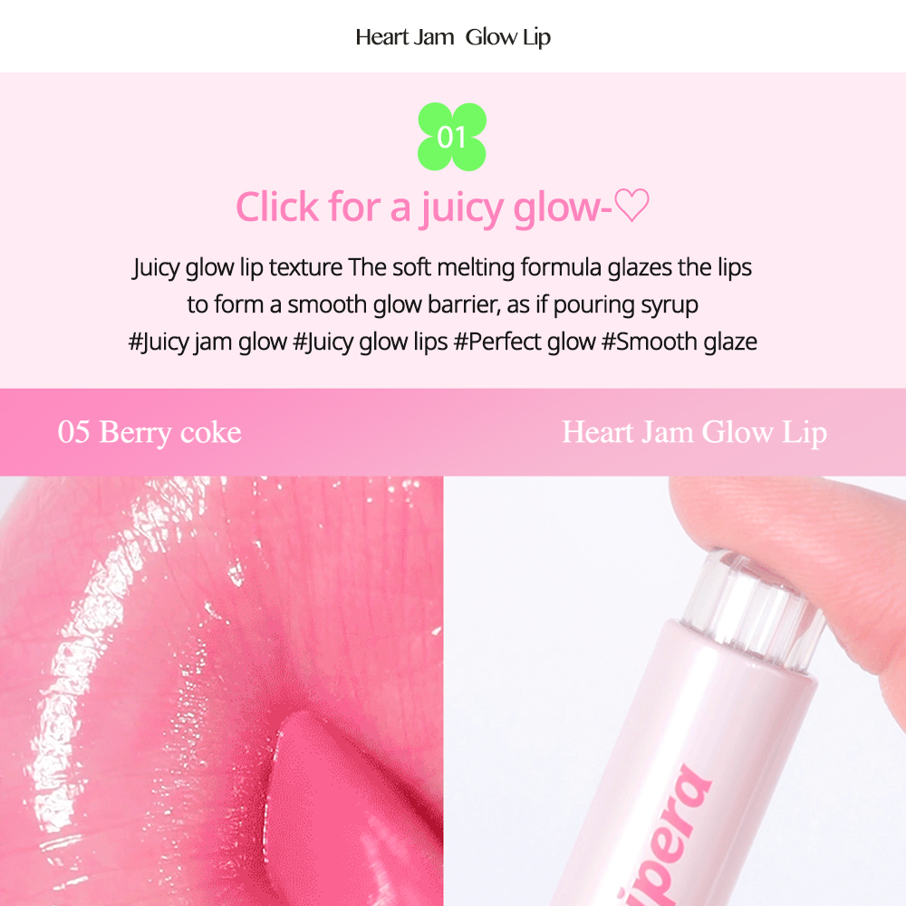 [PERIPERA] Heart Jam Glow Lip | Shopee Philippines