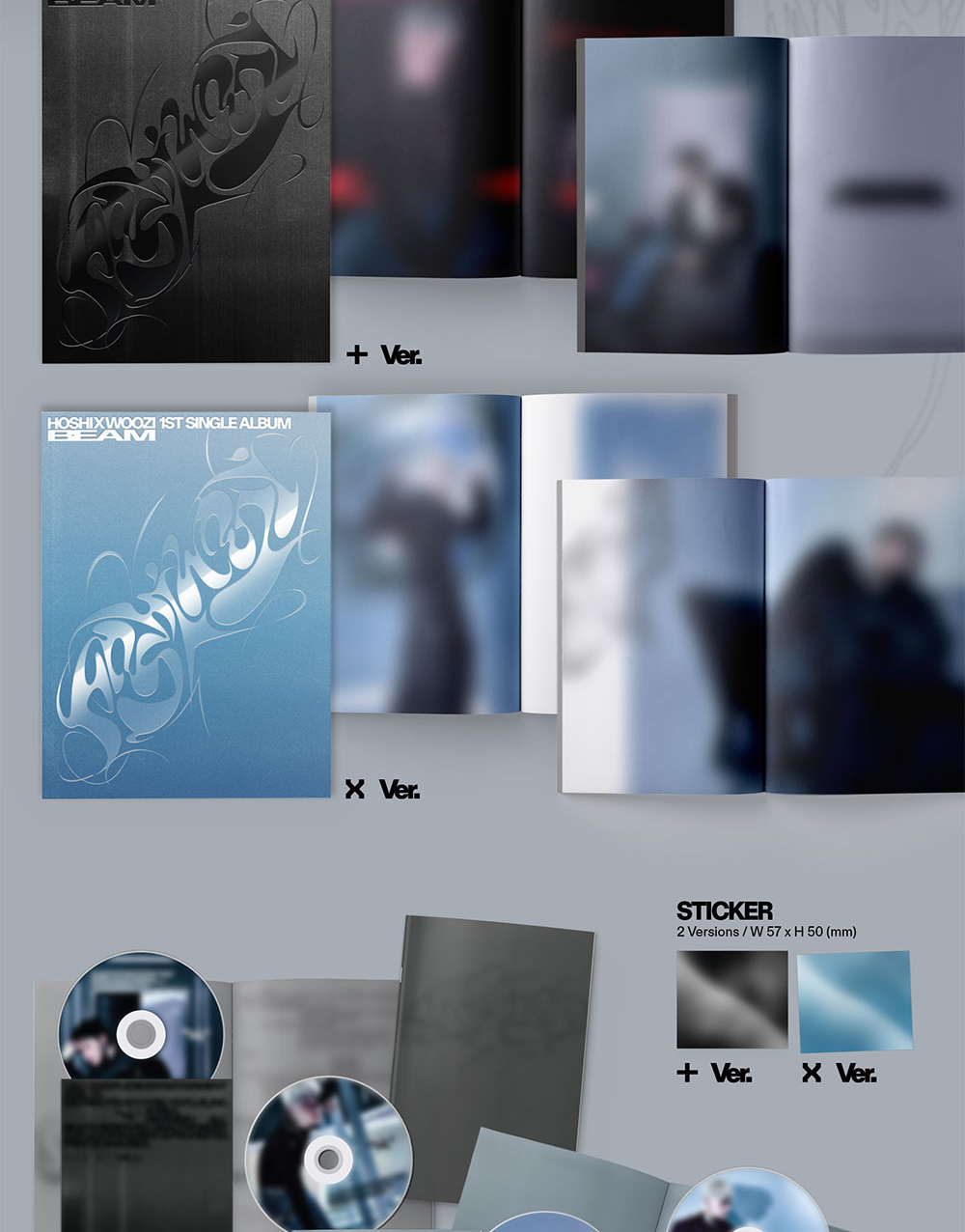 [POB] HOSHI X WOOZI (SEVENTEEN) [BEAM] 1st Single Album (10th Mar.2025) | Shopee Philippines