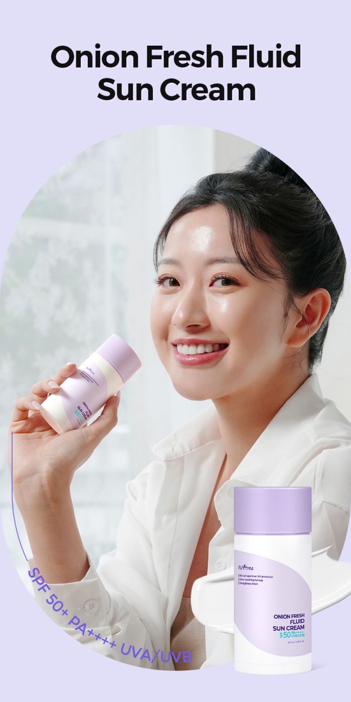 Isntree Onion Fresh Fluid Sun Cream 50ml | Shopee Philippines