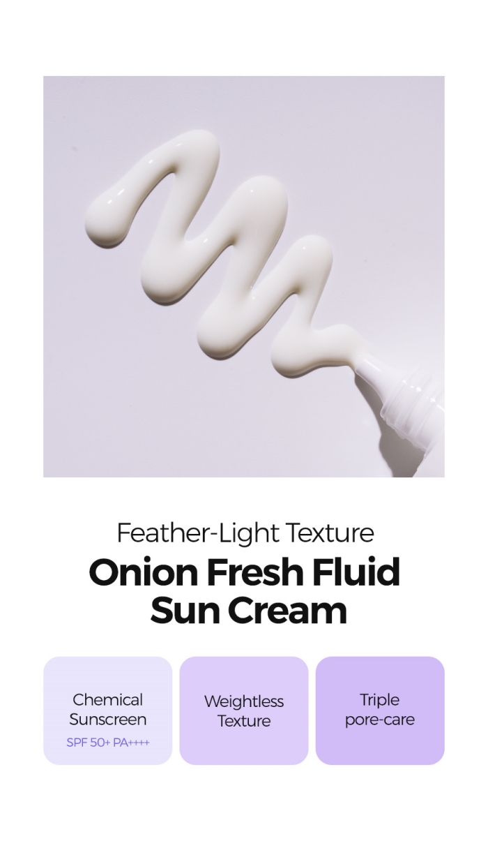 Isntree Onion Fresh Fluid Sun Cream 50ml | Shopee Philippines