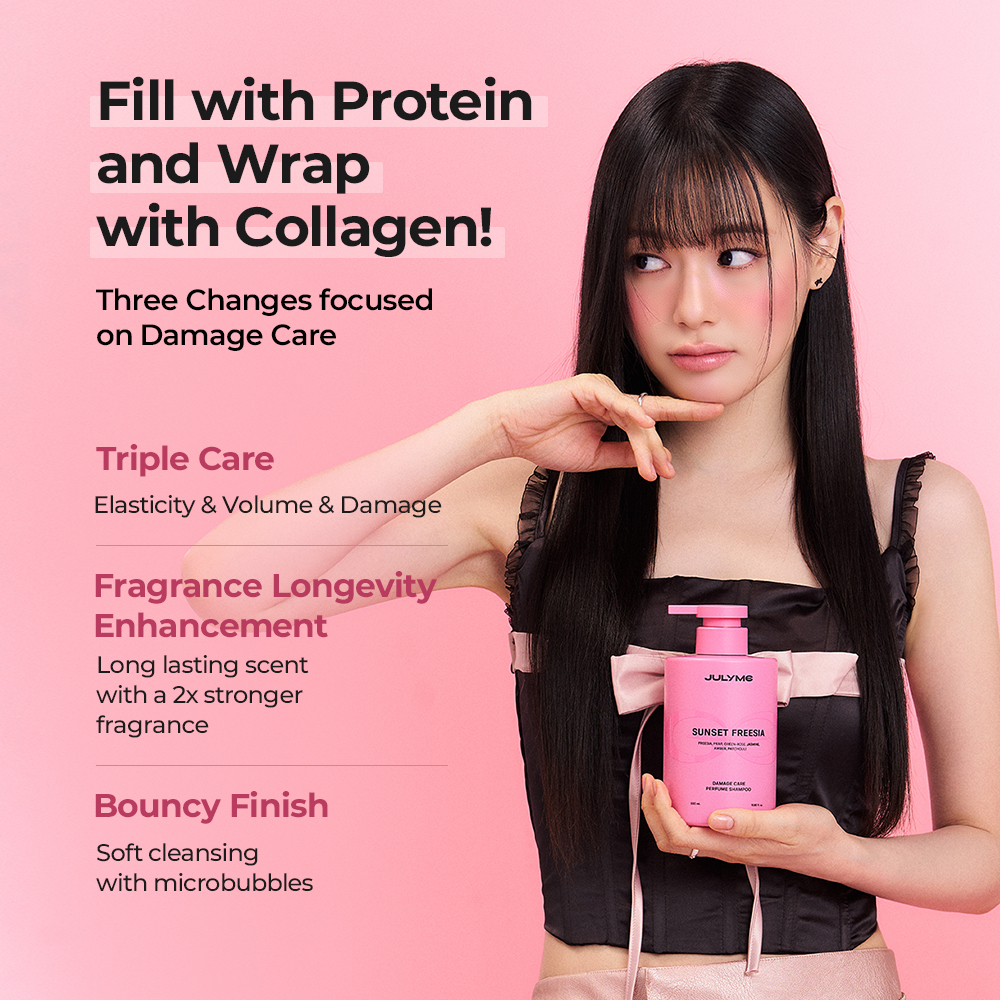 NEW! Julyme Bundle of 2 / Damage Care Perfume Shampoo 500ml Plus ...